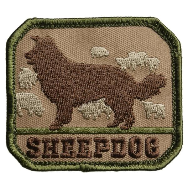 ●SHEEPDOGの文字とシルエットを刺繍したパッチ●様々な種類のワッペンをプロデュースしているMIL-SPEC MONKEY(ミルスペックモンキー)のパッチ。狼から羊を守るシープドックで、悪人から一般人を守る保護者を表現しています。●ミリ...