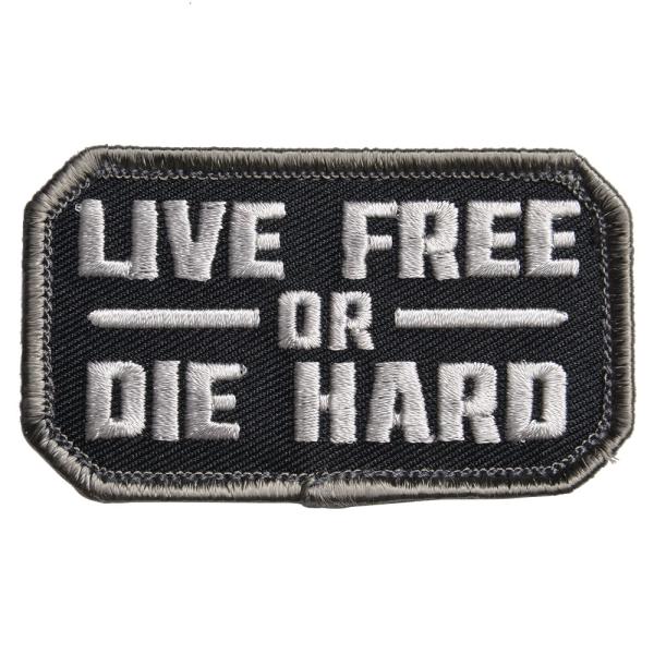 ●ベルクロ付きで装着簡単なパッチ●様々な種類のパッチを世に送り出すMIL-SPEC MONKEY(ミルスペックモンキー)のLIVE FREE OR DIE HARDの文字が刺繍されたミリタリーパッチです。●ミリタリーパッチの詳細 サイズ(縦...