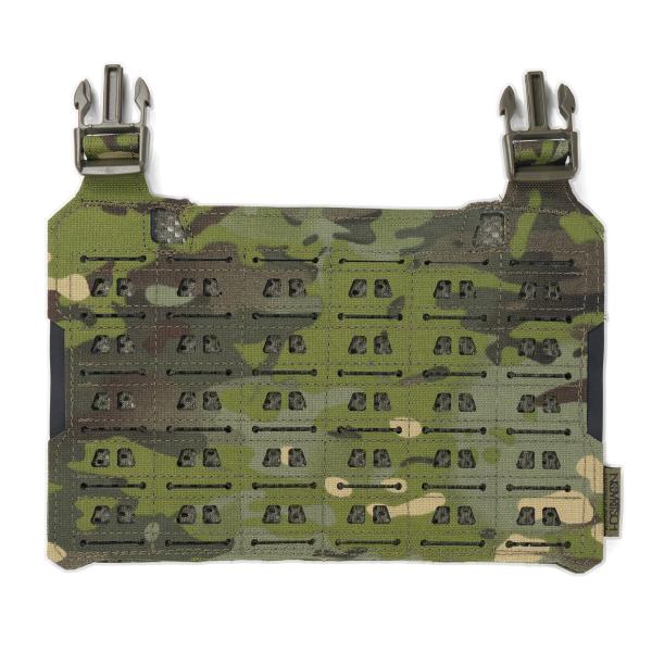 ●武装を瞬時に切り替え、戦術を自在に。●エアソフトガンの監修や、装備の設計を行うオーストリアのブランド「NOVRITSCH」。●MOLLEパネルの詳細 対応:ASPCプレートキャリア、サイズ:約25×16cm、重量:約110g[仕様・意匠は...