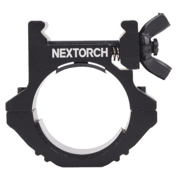 ●ラバーの厚みを替えて高さの調節ができるマウントリング●NEXTORCH(ネクストーチ)のマウントリング、Universal Flashlight Mount(ユニバーサル フラッシュライト マウント)RM25Sです。リング内側を厚みのある...