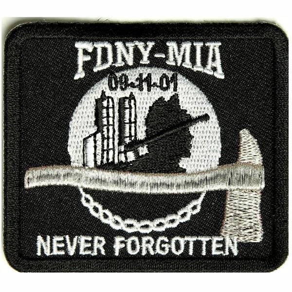 ●「ワッペン FDNY MIA 消防 四角 熱圧着式」●FDNY MIAのワッペン(パッチ)。9.11 同時多発テロで犠牲になった消防士を決して忘れないという意志を示しています。●ワッペンの詳細 サイズ 約60×70mm[仕様・意匠は予告な...