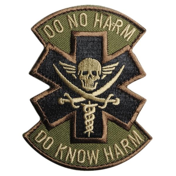 ●EMSのマークと海賊旗をモチーフにしたベルクロワッペン●ミリタリーパッチのバリエーションが豊富なMIL-SPEC MONKEY(ミルスペックモンキー)のワッペン Do No Harmです。ベルクロ仕様なのでつけ外しが簡単にできます。●ミリ...
