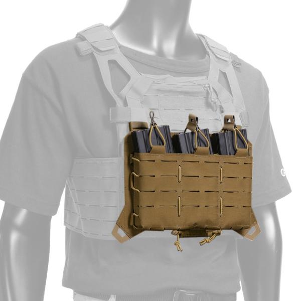 ●プレートキャリアSPITFIREに対応可能な交換用ライフルマグポーチパネル●SPITFIREプレートキャリアに対応した、DIRECT ACTION（ダイレクト アクション）社のSPITFIRE TRIPLE RIFLE MAGAZINE ...