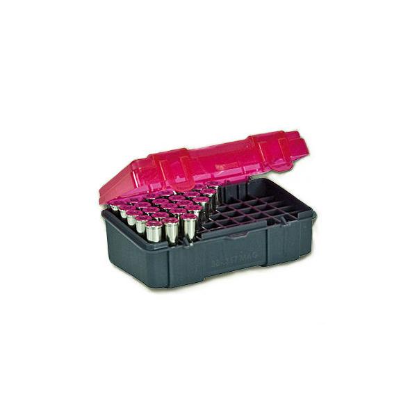 ●「プラノ 弾薬ケース 357マグナム 38スペシャル用 50発 1225-50 レッド」●高品質なポリプロピレン製ツールボックスなどで世界に知られるプラノの50発収納できるハンドガンアモケース。鍵のかけられるホール付き。●アモケースの詳細...