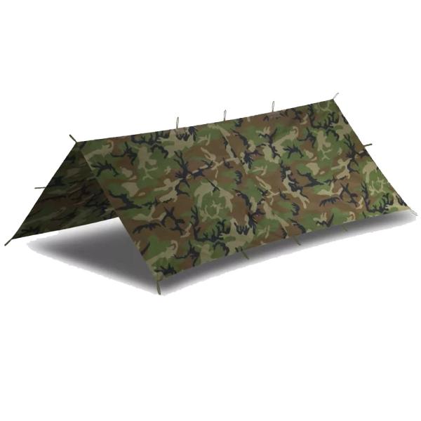 ●サッと広げて、快適空間を創出●ミリタリー分野だけでなくシューティンスポーツやアウトドアと幅広い分野のプロが使用するタクティカルギアメーカー「HELIKON-TEX」。●小型タープの詳細 寸法:約2x2.5m、重量:約440g、素材:ポリエ...