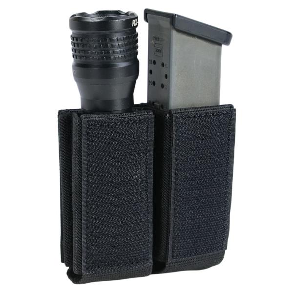 ●様々なアイテムにフィットするチェストリグ用インサート●ミリタリーブランド「REPSGEAR 」のベルクロ対応ダブルユーティリティポーチ。前後両面がオスベルクロになっており、チェストリグのポケットやユーティリティポーチ内側のメスベルクロに固...