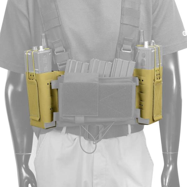 ●左右にポーチが設置された薄型の拡張パネル●手頃な価格で高品質なプロダクトを展開する「レプズギア」の「Micro Fight Chassis MK4」に対応した拡張パネル「The Thing 1」。左右にポーチが設置されており、軍用無線機や...