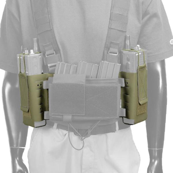 ●左右にポーチが設置された薄型の拡張パネル●手頃な価格で高品質なプロダクトを展開する「レプズギア」の「Micro Fight Chassis MK4」に対応した拡張パネル「The Thing 1」。左右にポーチが設置されており、軍用無線機や...