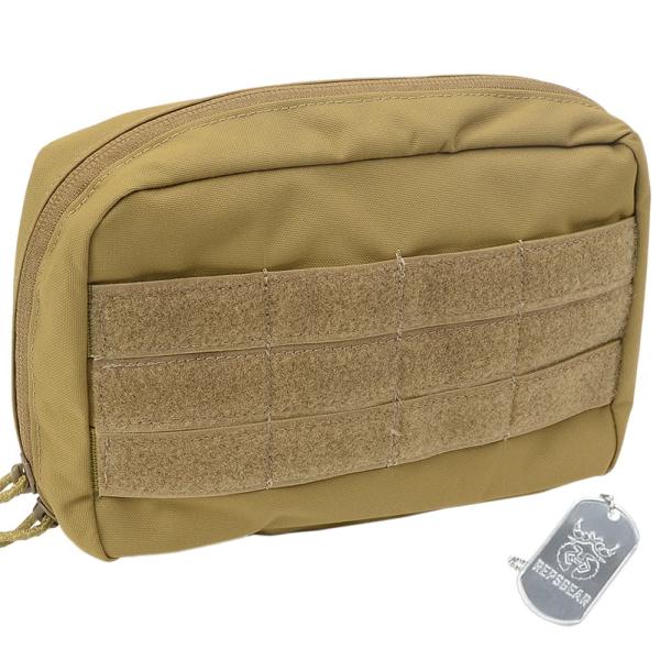 ●ごちゃつくバッグに、頼れる一手●高品質なタクティカルギアを展開するミリタリーブランド「REPSGEAR(レプズギア)」製。●ユーティリティポーチ  サイズ(縦×横×マチ):約17×25×4cm、重量:約190g●レプズギア:レプズギアは2...
