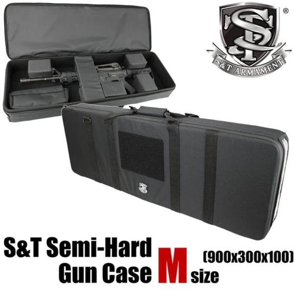 ●ハードケースとソフトケースの長所を兼ね備えたライフルバッグ●エアソフトガンやガンパーツ、サバイバルゲーム用品などを幅広く展開する香港のメーカー「S&amp;T ARMAMENT」のライフルケース。●ガンキャリーバッグの詳細 外寸(長さ×幅...