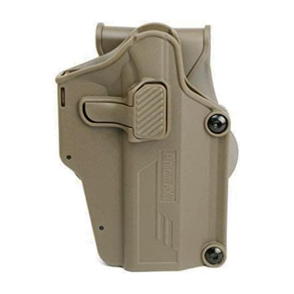 ●80種以上のハンドガンに対応したポリマー製ヒップホルスター●機能性とコストパフォーマンスに優れるトイガン用ホルスターを手掛ける「AMOMAX」のポリマー製ホルスター。●樹脂製ホルスターの詳細 ●サイタック:Cytac(サイタック)は、20...