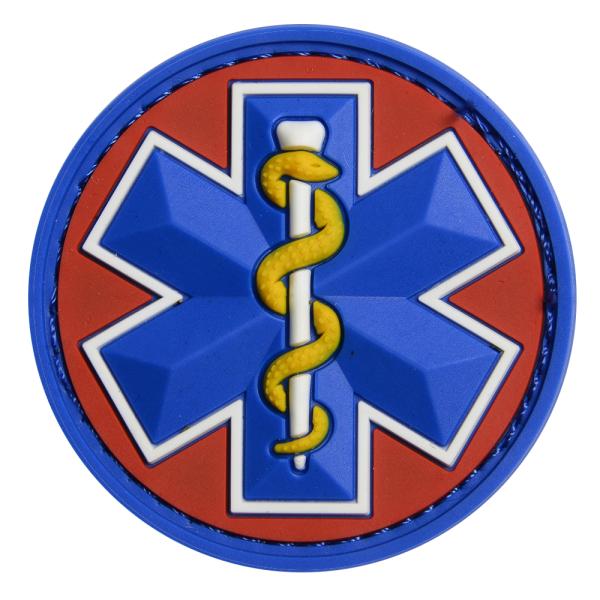 ●救急救命のシンボルマーク「Star Of Life」●収納系ミリタリーギアやパッチを中心に販売する「MIL-SPEC MONKEY(ミルスペックモンキー)」のPVC製パッチです。人命救助に関わる職場で活躍する人々の守り神として、アメリカを...