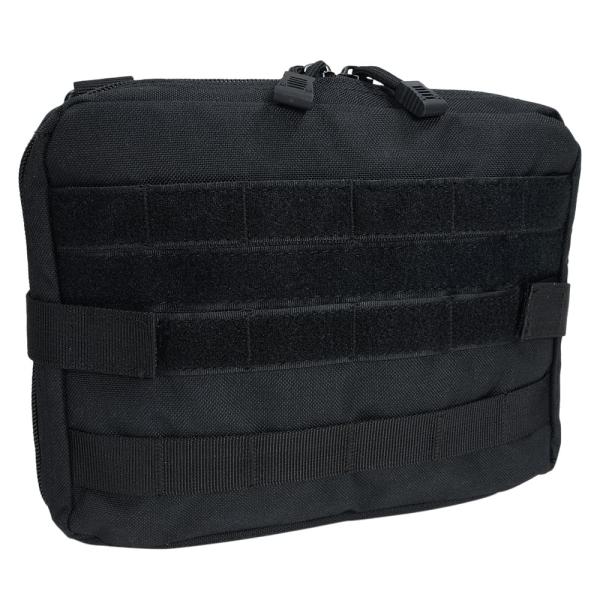 ●用途を選ばない汎用性に優れたポーチ●ナイフ、マルチツール、工具、応急用品、ペン類、ライトなど様々なツールを持ち運べる多機能ポーチです。●ポーチの詳細 外寸サイズ(縦×横×マチ):約19×26×5cm、重量:約230g、生地:ポリエステル[...