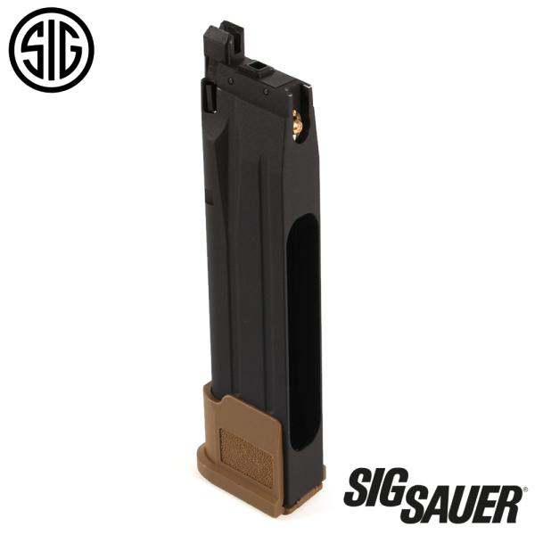 ●M17 CO2ガスブローバックの国内向けスペアマガジン●SIG AIR製「M17 CO2 GBB」専用のスペアマガジンです。実物のエクステンデッドタイプのマガジンを再現し、BB装弾数は実弾と同じ21発。CO2カートリッジは背面から差し込み...