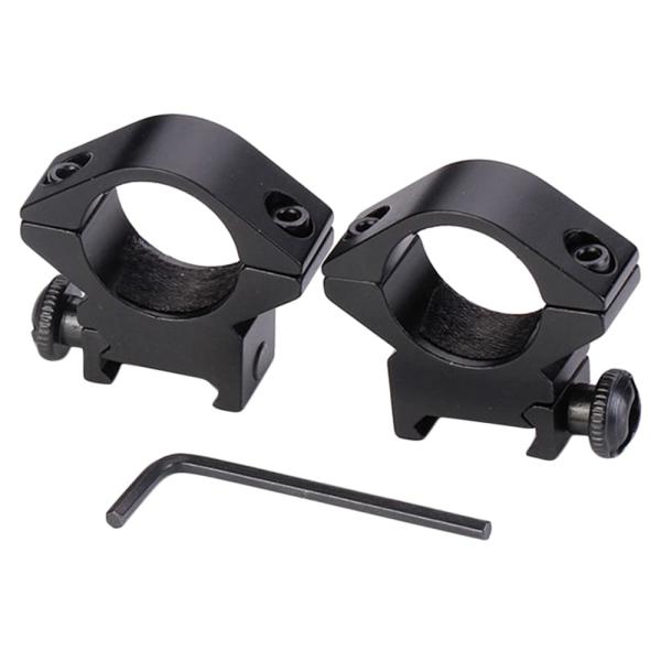 ●ピカティニーレイルに対応した25mmチューブ用マウント リング●チューブ径1インチ(約25mm)のスコープやドットサイトに対応したマウントリングの2個ペアセット。スコープを挟むリング内側にはテープが貼られており、光学機器にキズを付けません...