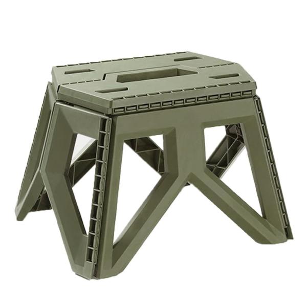 ●1ステップで折りたためるコンパクトで頑丈なポリマー製の踏み台●アウトドアでの使用に最適なポリマー製の踏み台。●ポータブルスツールの詳細 外寸(高さ×幅×奥行):約23×34×28cm、座面サイズ(縦×横):約20×29cm、収納時サイズ(...