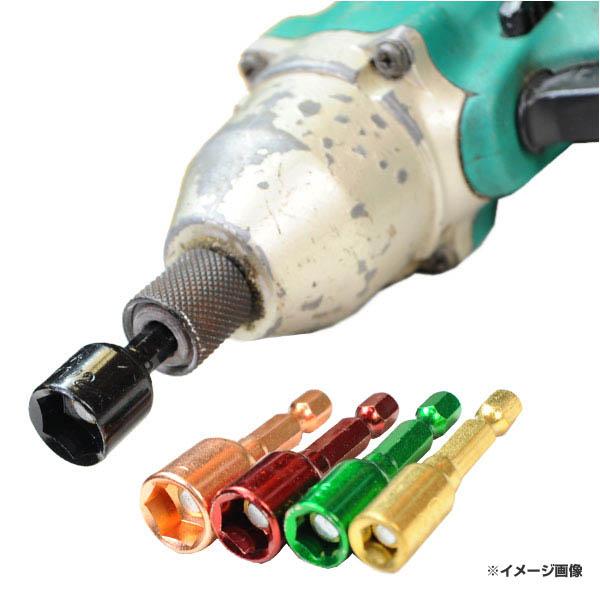 ●インチサイズの六角頭ドリルネジに使用可能●Illinois Industrial Tool (iit)社の工具 ナットセッター 5種セット ＃64480。ナットセッターとは、六角頭のボルトやネジを電動ドライバーで締めたり、緩めたりする時に...