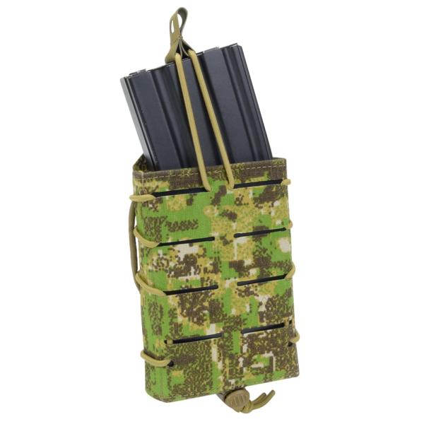 ●マガジン挿入部にショックコードを追加した改良型●軍や法執行機関向けに高機能なタクティカルギアの開発・製造を手がけるポーランド発のブランド、DIRECT ACTION(ダイレクトアクション)。●マグポーチの詳細 収納数:シングルマグポーチ&...