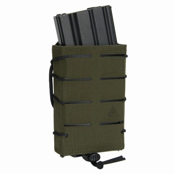 ●逆さまにしても落下しにくい内部構造が特徴のマグポーチ●AR/AK/SRタイプといった3種類のマガジンが収納可能な、DIRECT ACTION(ダイレクトアクション)のSPEED RELOAD POUCH RIFLE(スピード リロード ポ...