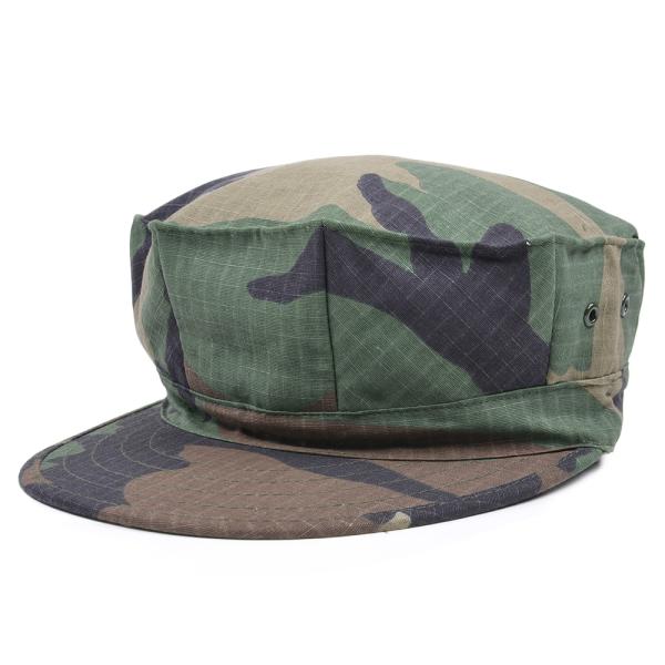 ●「Rothco マリンキャップ リップストップコットン」●ミリタリーブランド ロスコ社のマリーンキャップ 帽子です。リップストップコットンを使用している物は、穴などが空いてもそこから裂け目が広がりません。●帽子の詳細 素材：リップストップ...