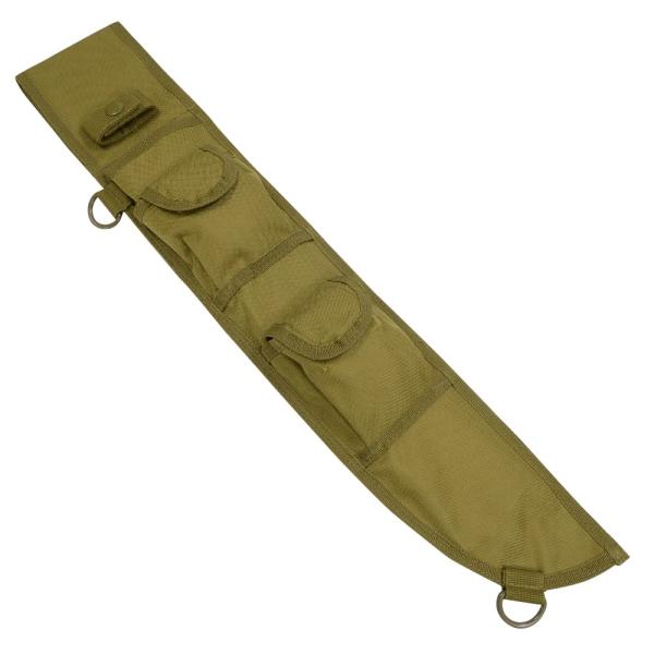 ●小ポケットが2つ付いたポリエステル素材のマチェットシース●リーズナブルな値段で多種多様なミリタリーギアやウェアを作成、販売するメーカー「ROTHCO(ロスコ)」のマチェットシース。●ナイフケースの詳細 シース全長:約59cm、収納部長さ:...