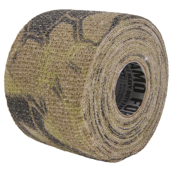 ●伸縮性のあるカモフラージュテープ●巻きつけるだけで簡単にカモフラージュ加工ができる、伸縮性のあるカモフラージュテープ。アウトドア用品やトイガンのグリップなどの滑り止めとしての使用もおすすめ。●カモフラージュテープの詳細 幅:約5.2cm、...