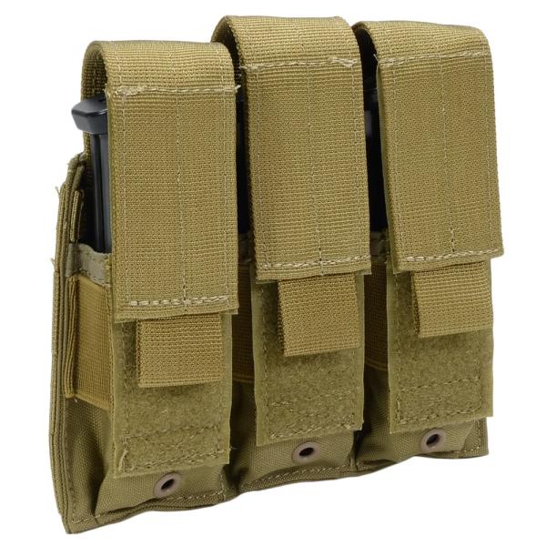 ●フラップを外しオープントップで使用できるマガジンポーチ●プレートキャリアやポーチ、ヘルメットなど幅広いバリエーションの装備品を手掛けるタクティカルギアメーカー「SHELLBACK TACTICAL」製。●マガジンポーチの詳細 サイズ(縦×...
