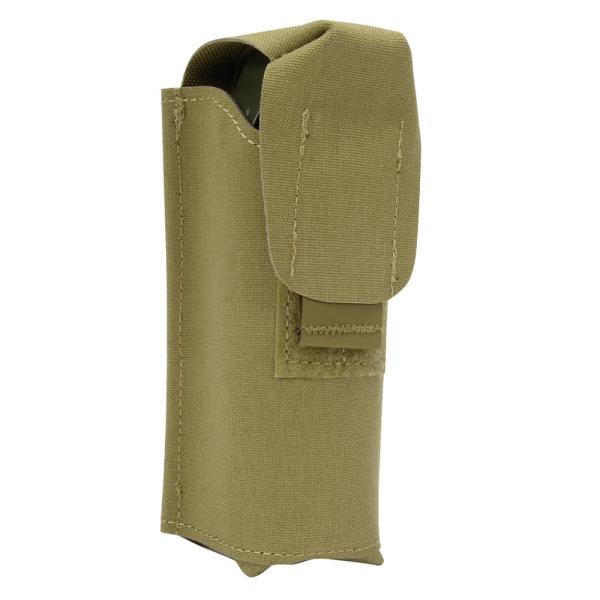 ●レーザーカットで製作されたフラッシュバン、スモーク用のポーチ●プレートキャリアやポーチ、ヘルメットなど幅広いバリエーションの装備品を手掛けるタクティカルギアメーカー「SHELLBACK TACTICAL」製。●グレネードポーチの詳細 サイ...