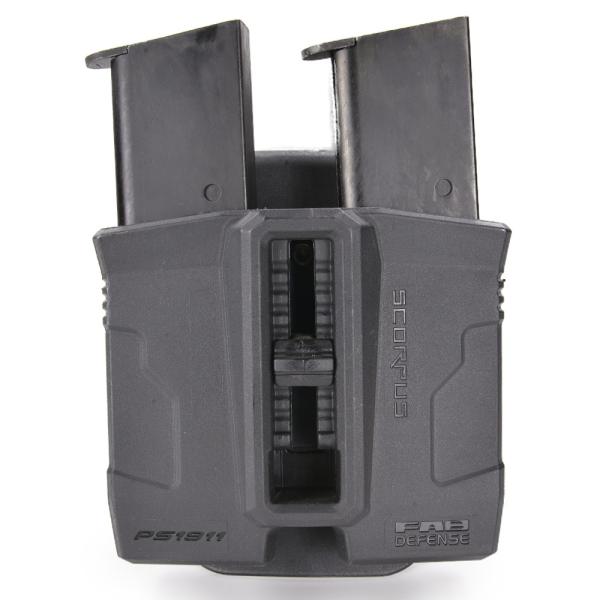 ●ベルトループ付きの、マガジンを2本収納できるマグケース●FABディフェンス社のダブルマグケース。マガジンを2本収納でき、背面のパドルは同梱のベルトループと交換可能。●マグポーチの詳細 適合マガジン(ガスガン):ダブルマグポーチ<br...