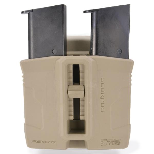 ●ベルトループ付きの、マガジンを2本収納できるマグケース●FABディフェンス社のダブルマグケース。マガジンを2本収納でき、背面のパドルは同梱のベルトループと交換可能。●マグポーチの詳細 適合マガジン(ガスガン):ダブルマグポーチ<br...