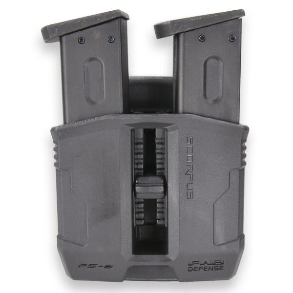 ●マガジンの保持力を調節でき、約20度の角度調整が可能●FABディフェンス社のダブルマグケース。装着用パドルはベルトループと交換でき、マガジンを固定する強さも調節できます。また、約20度の角度調整、ベルトループが付属、マガジンの保持力を8段...