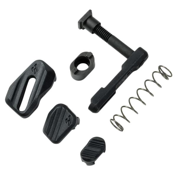 ●3種のボタンを選んで装着できるモジュラー式マガジンキャッチ●AR-15用アクセサリーを中心に機能性の高いアイテムを展開する銃器パーツメーカー「STRIKE INDUSTRIES」のマガジンリリース。●マガジンリリースの詳細 対応トイガン：...