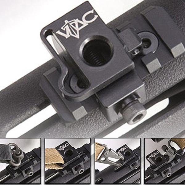 ●4パターンの使用が可能なスリングアタッチメント●優れたタクティカルアクセサリーが話題のVTAC (バイキングタクティクス)製のスリングアタッチメント、LUSA。ユニバーサルデザインで、4パターンの使用が可能な設計。中央の穴にスイベルを取り...