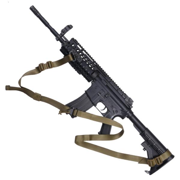 ●素早い長さ調整が可能なスリング●バイキングタクティクスの長さ調整機能に優れた2ポイントスリング。プルタブを引っぱるだけでスリングを伸ばし、逆に縮める時はスリングの端を引っぱるだけの簡単操作で素早いスリング調整ができます。●2ポイントスリン...