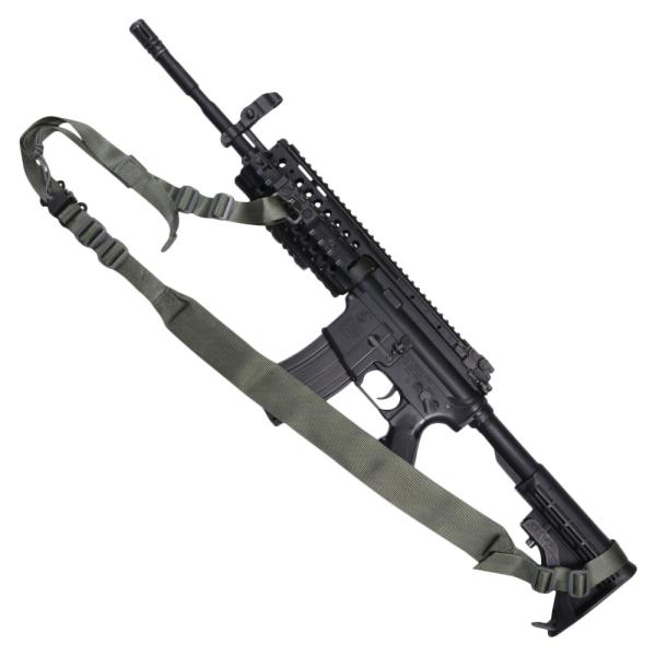 ●より重たい銃器の保持に適したパット付きスリング●MK1の機能をそのままに、肩にあたる中央部分にパッドを入れ込んで、より重量のある銃器のキャリー用に設計されたViking TacticsのMK2スリングです。●2ポイントスリングの詳細 全長...