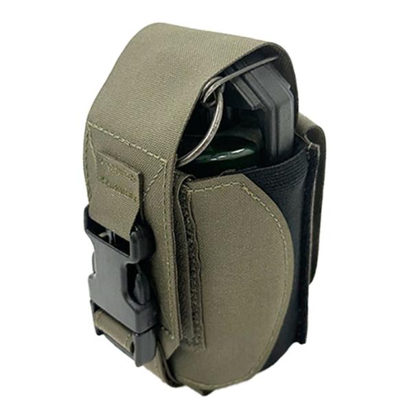 ●高精度なレーザーカットで製造されたスモークグレネードポーチ ●軍や特殊部隊への納入実績を持つ英国のタクティカルギアメーカー、Warrior Assault Systems（ウォーリアーアサルトシステムズ）。●グレネードポーチの詳細 サイズ...