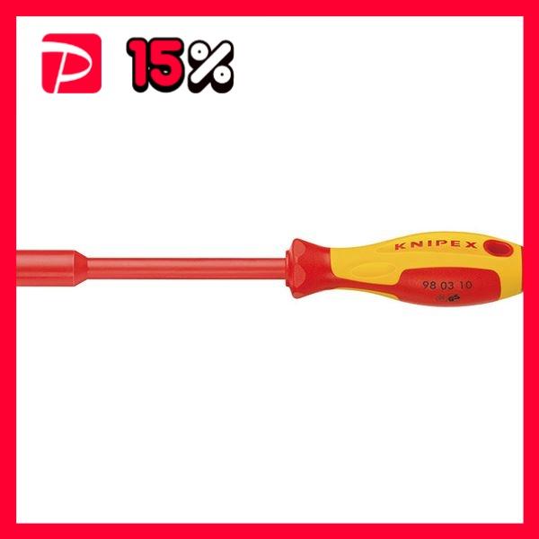 ドライバー:その他のドライバー ＞   KNIPEX クニペックス 9803-13 絶縁 ナットドライバー 1000V 工具 ツール DIY 作業工具 道具 ドライバー 【ジャンル・特徴】 PB SWISS TOOLS ドライバー なっとど...