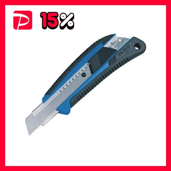 カッター ＞   （まとめ） タジマ オートロック グリLクリアケース ブルー LC560BCL 1個 【×10セット】 【ジャンル・特徴】 厚物切断用カッター。 [ LC560BCL ]