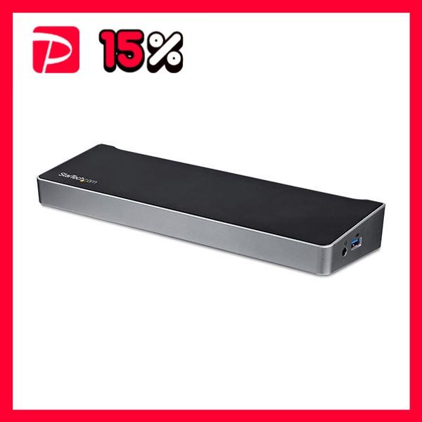 その他のパソコン・周辺機器 ＞   StarTech.com トリプル4Kモニター対応USB-Cドッキングステーション Windows/Mac USB Power DeliveryDK30CH2DPPD 1台 【ジャンル・特徴】 4Kモニタ...