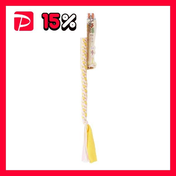 犬:おもちゃ ＞   ふわのびTOY ビッグチュロス［犬用品］ 【ジャンル・特徴】 天然ロープとふわふわ生地を編みこんだ、やさしい噛みごこち