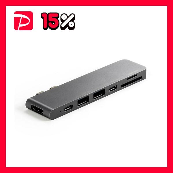 分配器・切替器 ＞   サンワダイレクト Type-Cドッキングステーション 7in2 MacBook Pro専用 PD対応60W 400-ADR320GPD 1個  [ 400-ADR320GPD ]