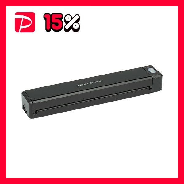 スキャナ ＞   PFU ScanSnap iX100A4 600dpi ブラック FI-IX100B 1台 【ジャンル・特徴】 いつでも快適に使えるモバイルモデル [ FI-IX100B ]
