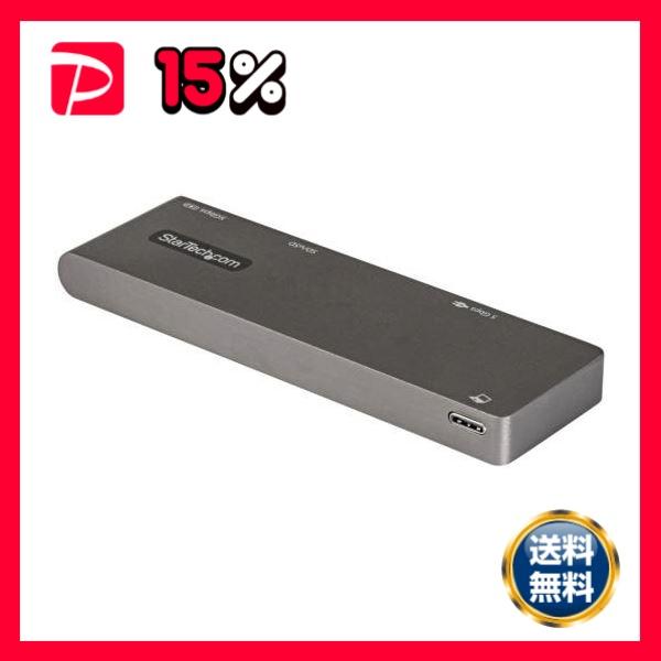 その他のパソコン・周辺機器 ＞   StarTech.com USB-Cマルチアダプタ／直挿しタイプ MacBook対応／4K HDMI／100WPD／SDスロット／USBハブ DKT30CMHSDPD 1台