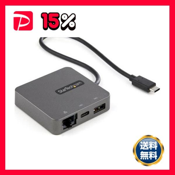 その他のパソコン・周辺機器 ＞   StarTech.com USB-Cマルチアダプタ 4K HDMI＆VGA／10GbpsUSB-A／Cポート／ギガビットL有線LAN DKT31CHVL 1台