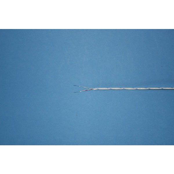 ガラス被覆熱電対線ガラス被覆熱電対線は湿気のない高温環境下で使用できます。お客様で不要な在庫を持たなくて済むよう１ｍから切り売りいたしますので、必要な時に必要なｍ数をご注文ください。ガラス被覆熱電対線の耐熱使用温度は250℃です。決済後、１...