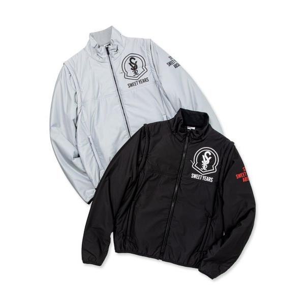 ◆イタリア製THINDOWN（薄いシート状のダウン）を取り入れ、かさばらずに軽量で保温性の高いライトブルゾン。◆袖を取り外してベストとしても着用可能。◆セットアップアイテム:SYG-22A46◆素材:ポリエステル 100%（中綿：ダウン 5...