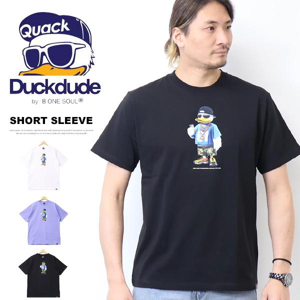 DUCK DUDE B ONE SOUL ビーワンソウルより新作Tシャツが登場しました。素材には程よい厚みの綿100%コットン生地を使用。ストリートファッションに身を包んだやんちゃダックがポイントです。シルエットは誰にでも着やすいレギュラー...