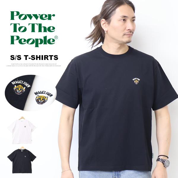 POWER TO THE PEOPLE パワー・トゥ・ザ・ピープルより新作Tシャツが登場しました。小さめのワンポイントでシンプルながらも、大人カジュアルを楽しめるTシャツです。素材には空気を含んだ空紡糸を使用した綿100％のコットン生地を採...