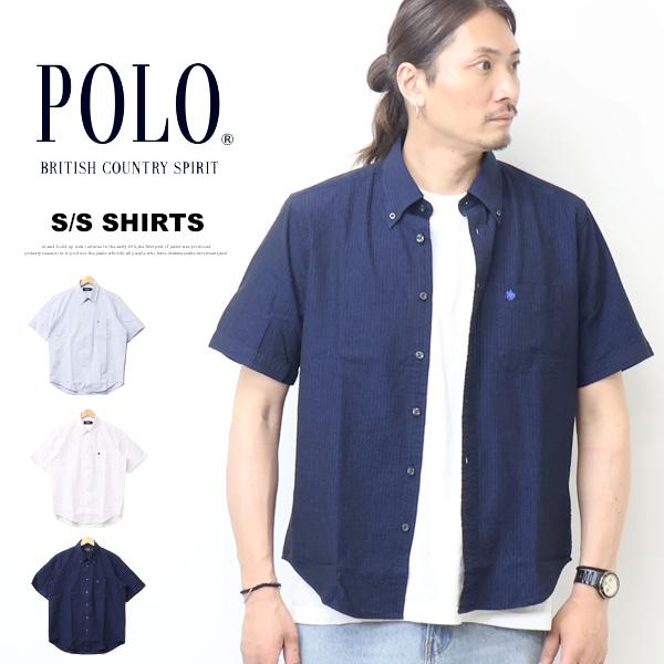 POLO British Country Spiritより新作シャツが登場しました。 素材には夏場でも使いやすい、通気性に優れたシアサッカー生地を採用。左胸のワンポイント刺繍が特徴。程よいサイズ感で幅広い年齢層、コーディネートに対応できるオ...