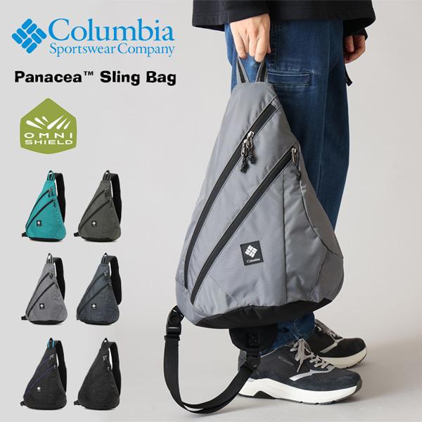 Panacea Sling Bag■バックル式のショルダーテープ■メインコンパートメント内部に面ファスナー留めポケット■ショルダー部分にストレッチメッシュを使用したファスナーポケット■視認性の高いリフレクター入り引手コードPU7256-01...